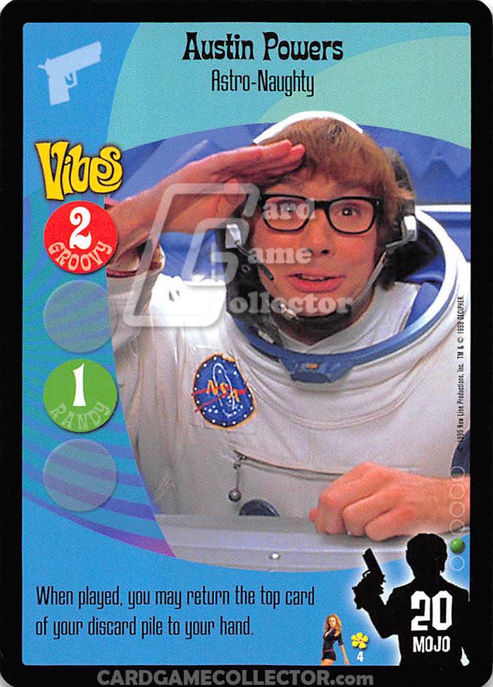 Austin Powers, Astro-Naughty : Austin Powers Collectible Card Game