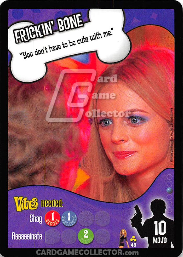 "You don't have to be cute with me." : Austin Powers Collectible Card Game