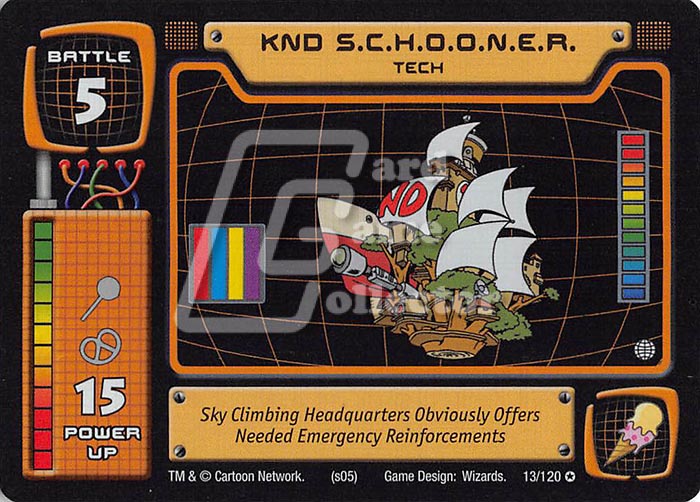 KND S.C.H.O.O.N.E.R. : Codename: Kids Next Door TCG