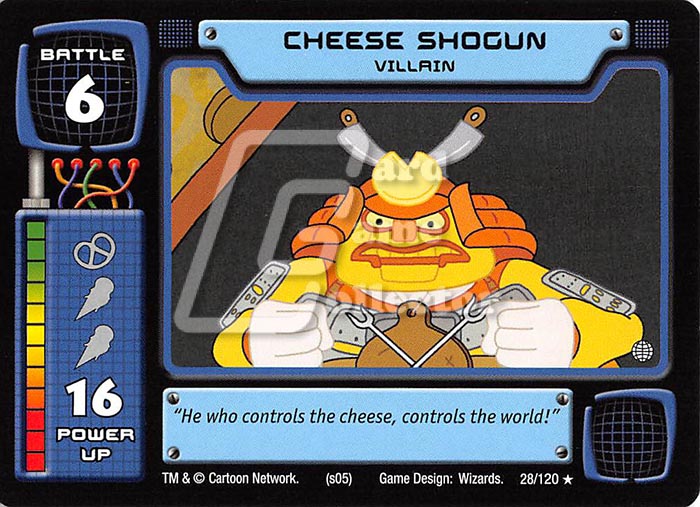 Cheese Shogun : Codename: Kids Next Door TCG