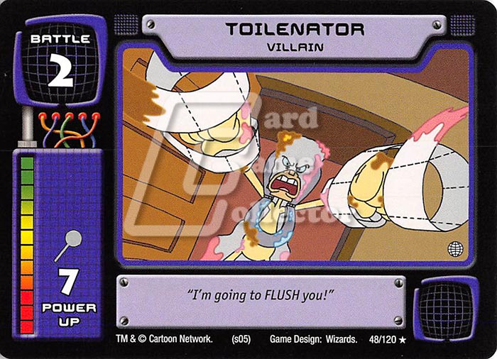 Toilenator : Codename: Kids Next Door TCG