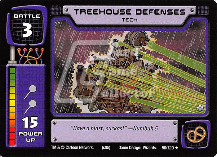 Treehouse Defenses : Codename: Kids Next Door TCG