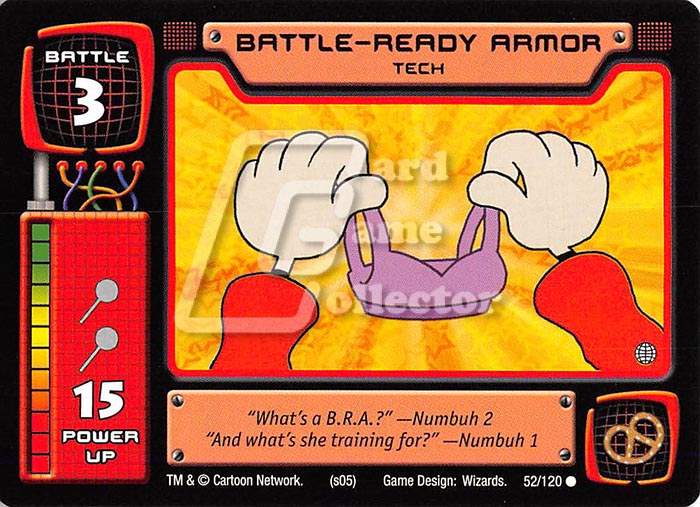Battle-Ready Armor : Codename: Kids Next Door TCG