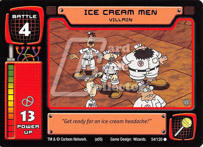 Ice Cream Men : Codename: Kids Next Door TCG