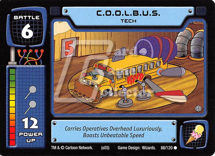 C.O.O.L.B.U.S. : Codename: Kids Next Door TCG
