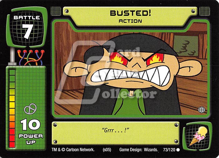 Busted! : Codename: Kids Next Door TCG
