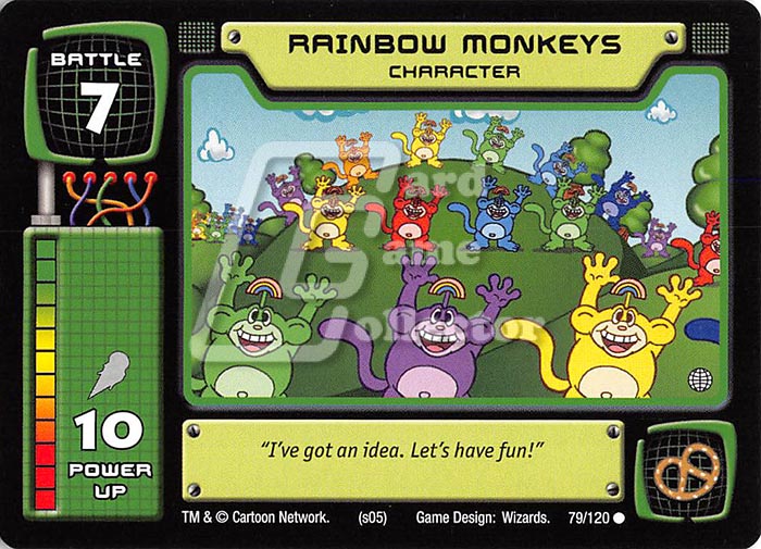 Rainbow Monkeys : Codename: Kids Next Door TCG