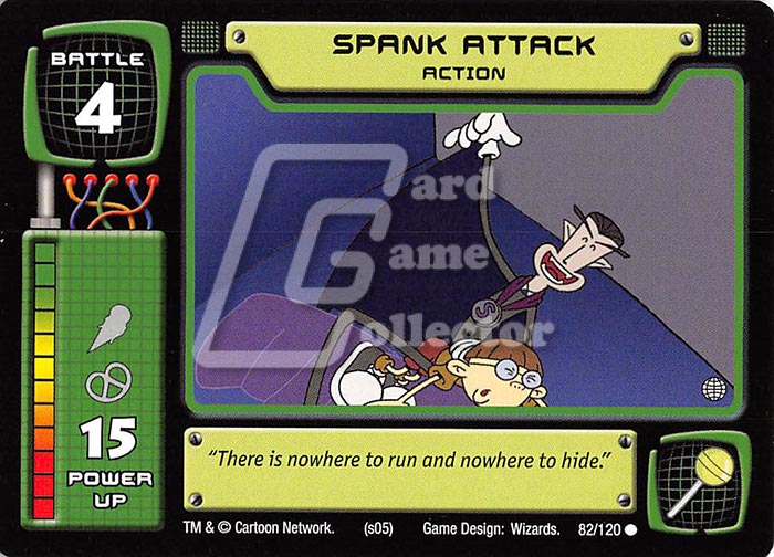Spank Attack : Codename: Kids Next Door TCG