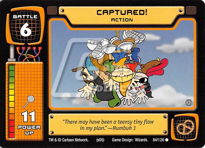 Captured! : Codename: Kids Next Door TCG