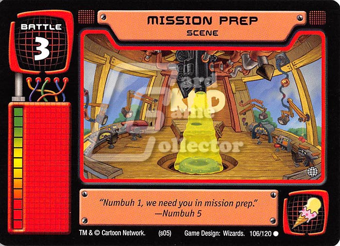 Mission Prep : Codename: Kids Next Door TCG