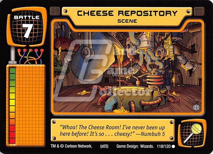 Cheese Repository : Codename: Kids Next Door TCG