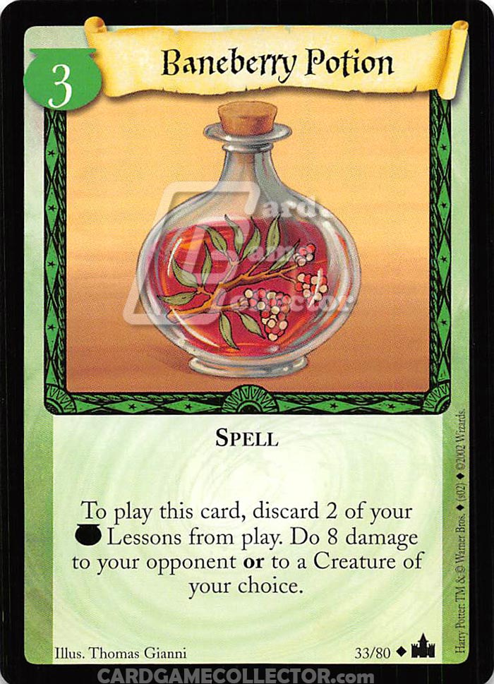 Baneberry Potion : AaH - Harry Potter TCG