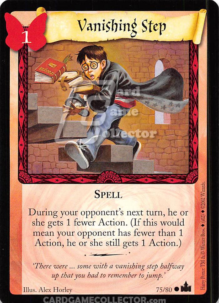 Vanishing Step : AaH - Harry Potter TCG