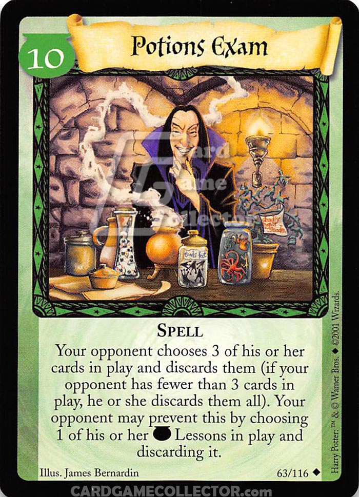 Potions Exam : Base - Harry Potter TCG