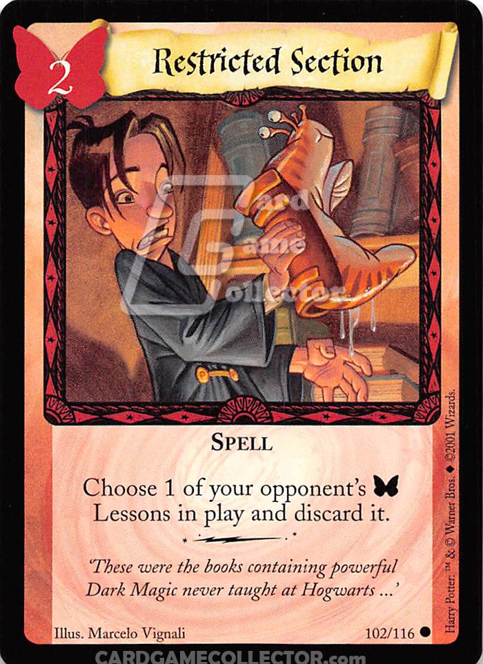 Restricted Section : Base - Harry Potter TCG