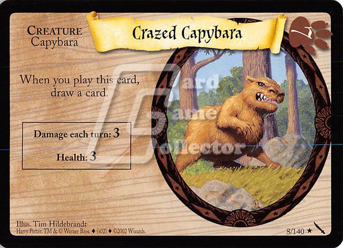 Crazed Capybara : CoS - Harry Potter TCG