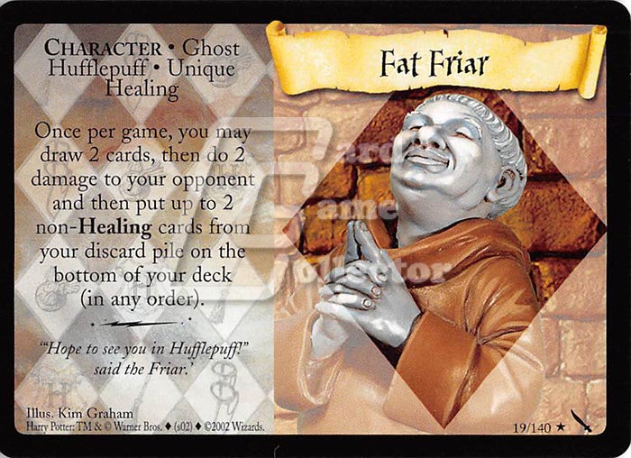 Fat Friar : CoS - Harry Potter TCG