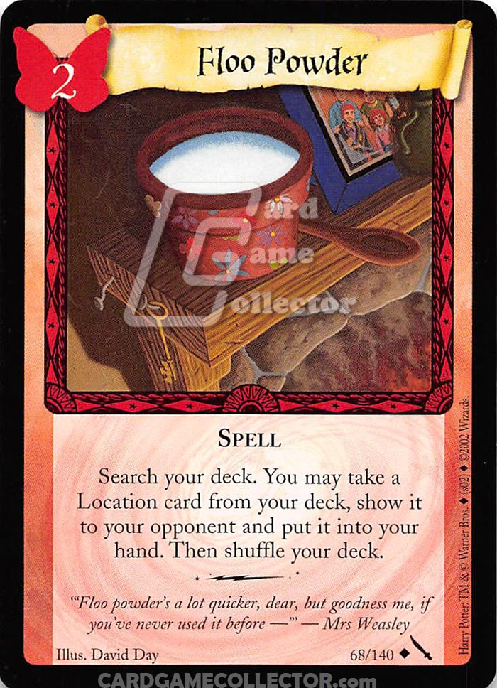 Floo Powder : CoS - Harry Potter TCG