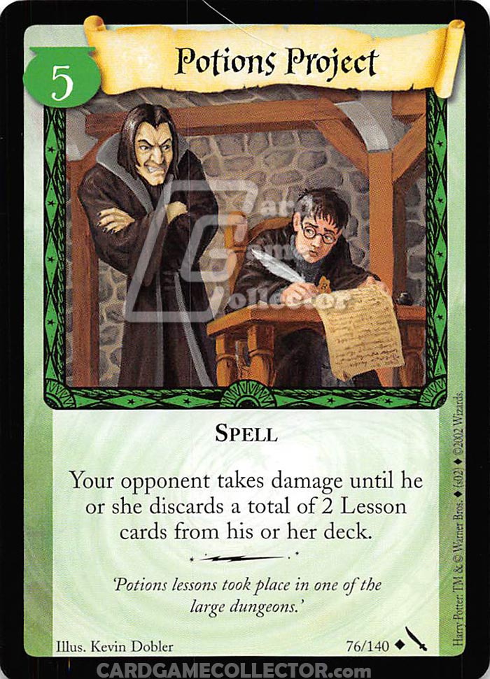 Potions Project : CoS - Harry Potter TCG