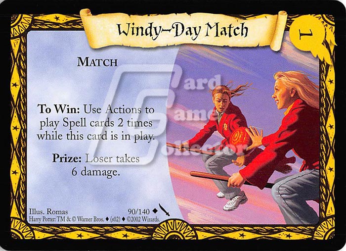 Windy-Day Match : CoS - Harry Potter TCG