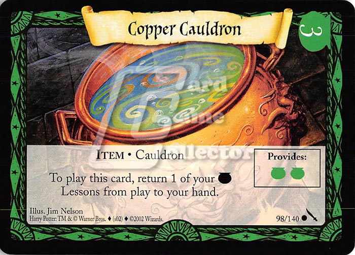 Copper Cauldron : CoS - Harry Potter TCG