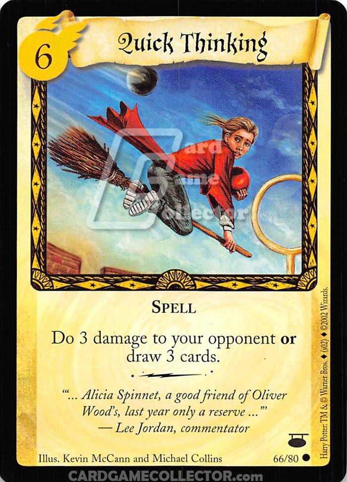 Quick Thinking : DA - Harry Potter TCG