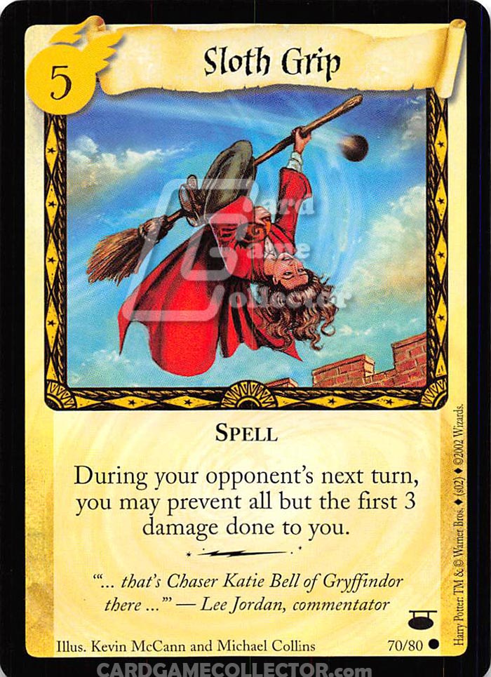 Sloth Grip : DA - Harry Potter TCG