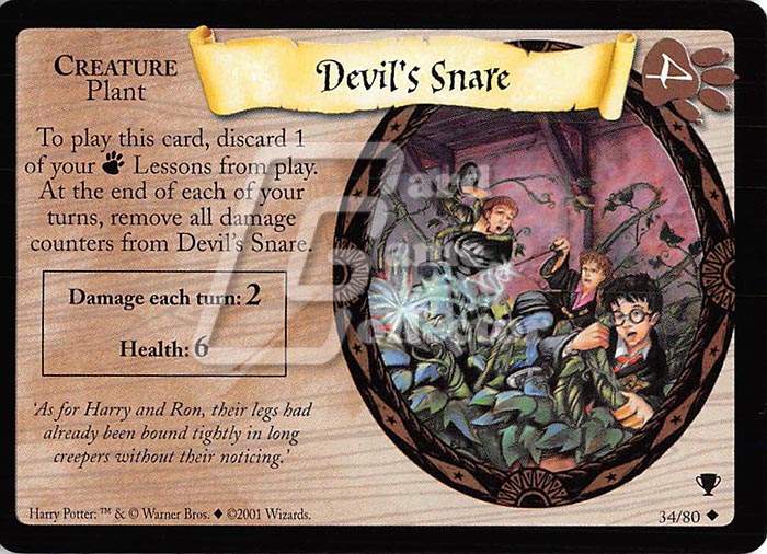 Devil's Snare : QC - Harry Potter TCG