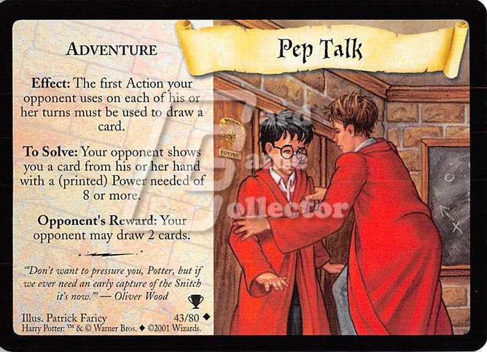 Pep Talk : QC - Harry Potter TCG
