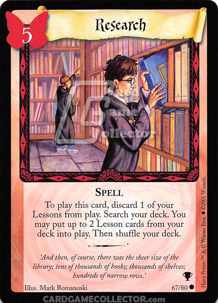 Research : QC - Harry Potter TCG