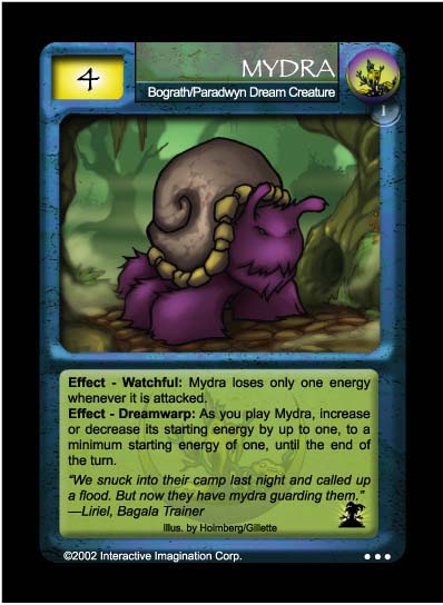 Mydra : Nightmare's Dawn - Magi-Nation CCG