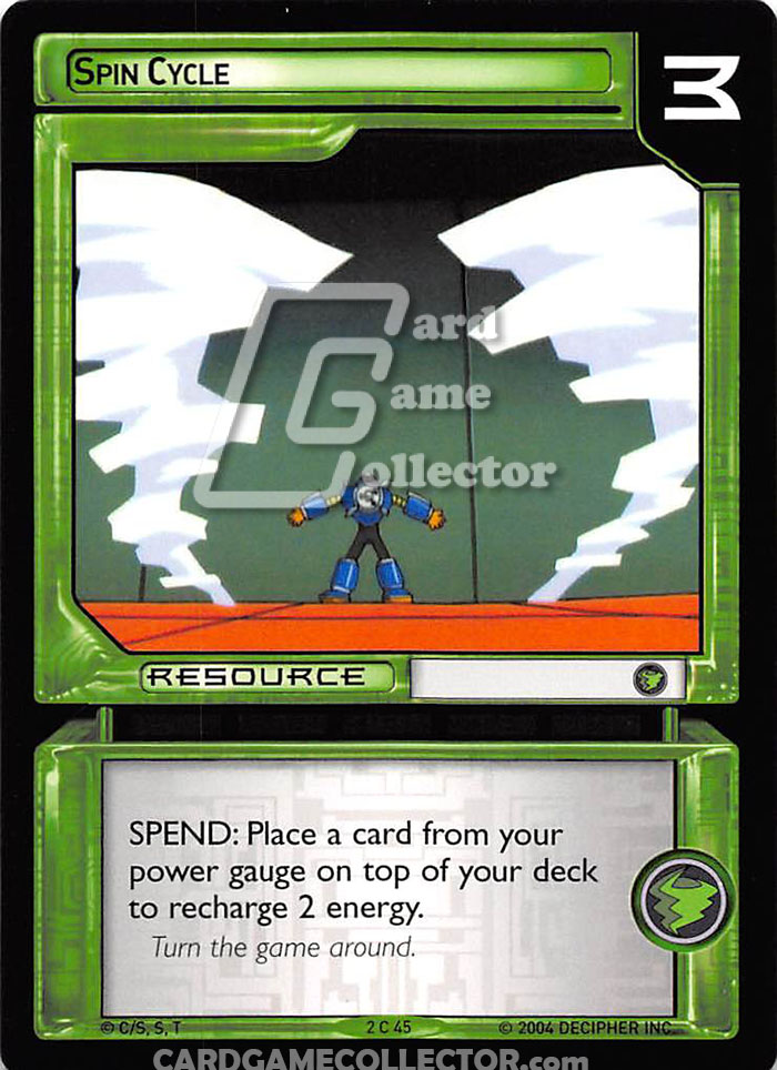 Spin Cycle : Megaman TCG
