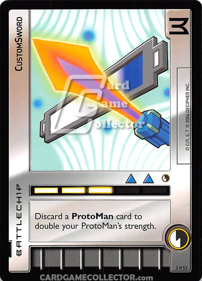 CustomSword : Megaman TCG