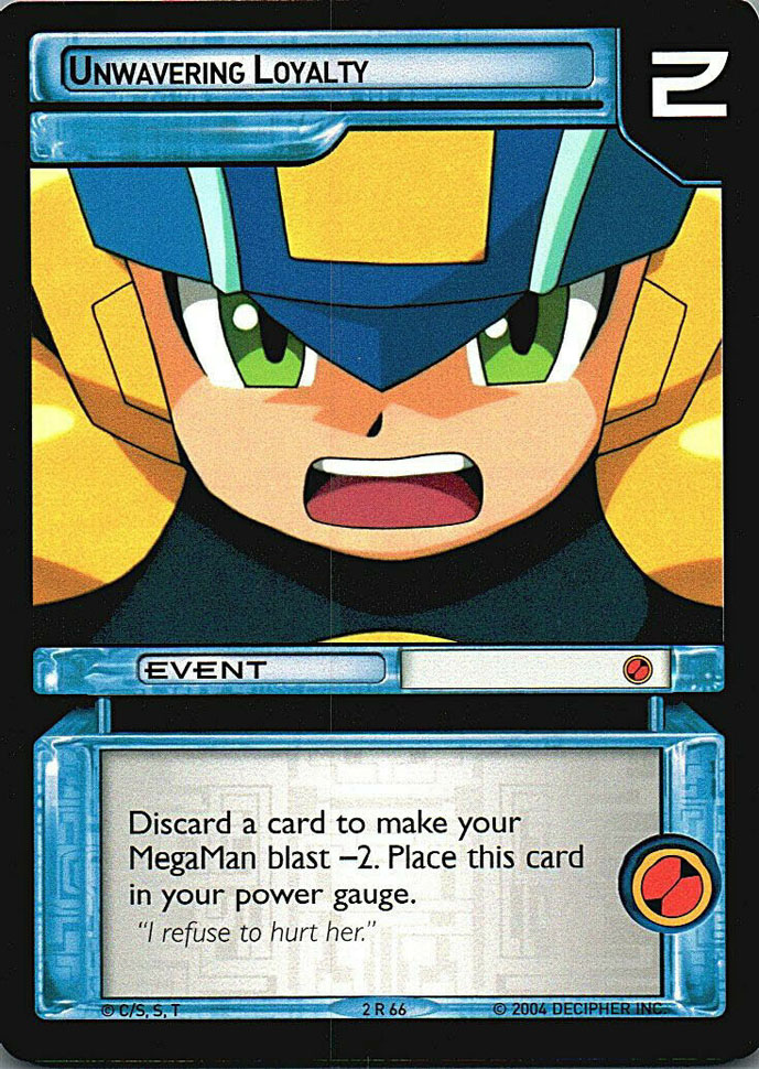 Unwavering Loyalty : Megaman TCG