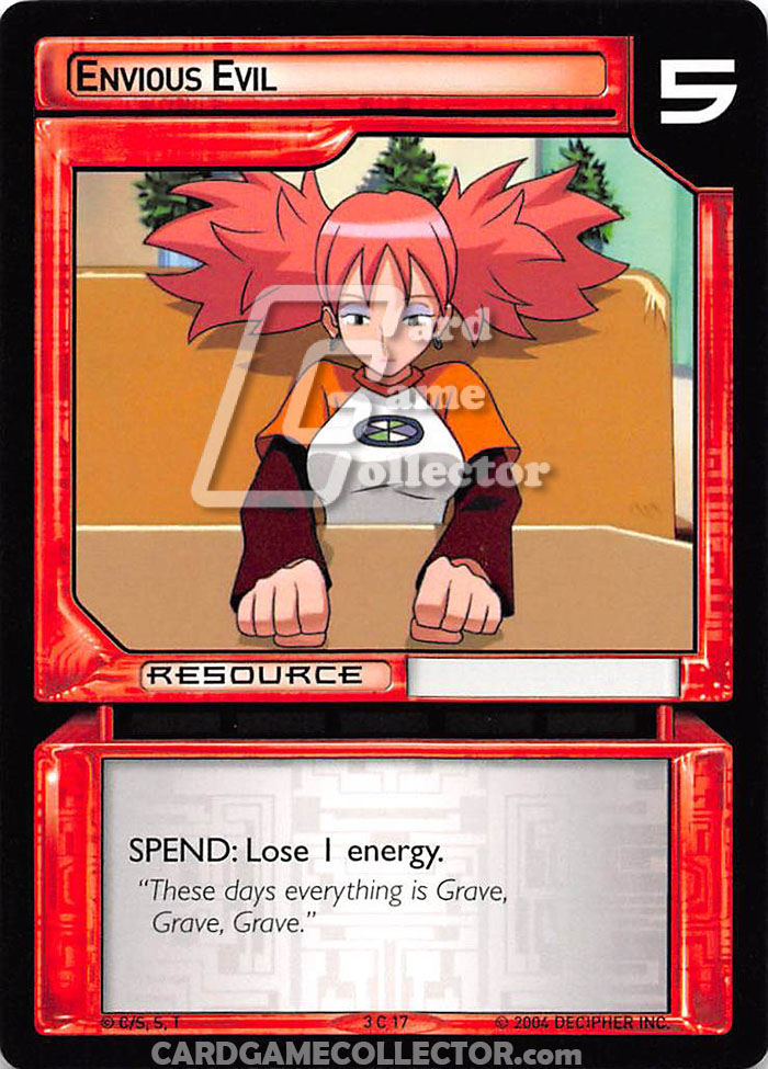 Envious Evil : Megaman TCG