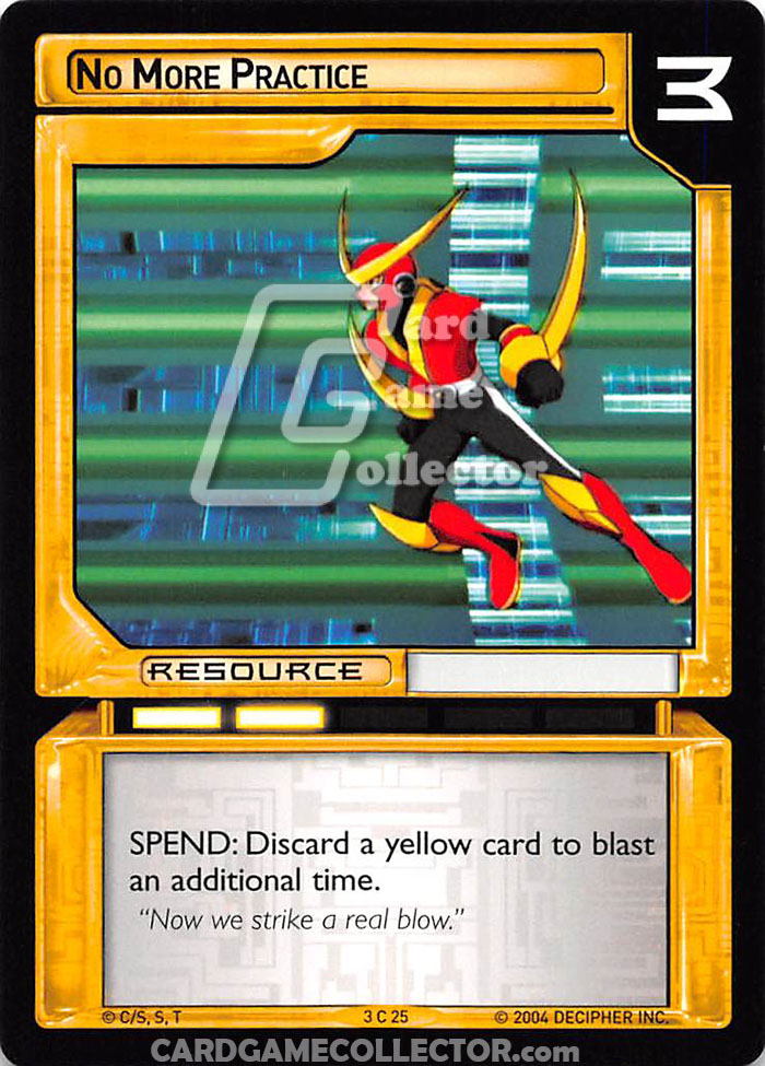 No More Practice : Megaman TCG