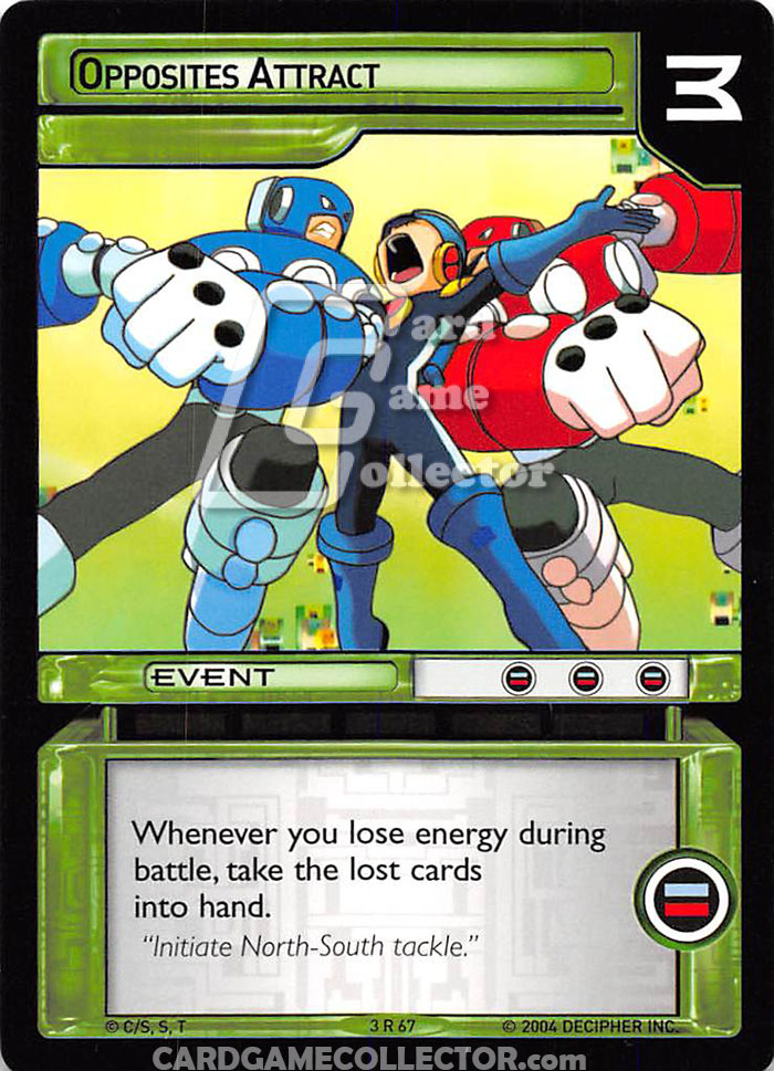 Opposites Attract : Megaman TCG