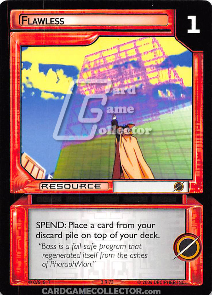 Flawless : Megaman TCG