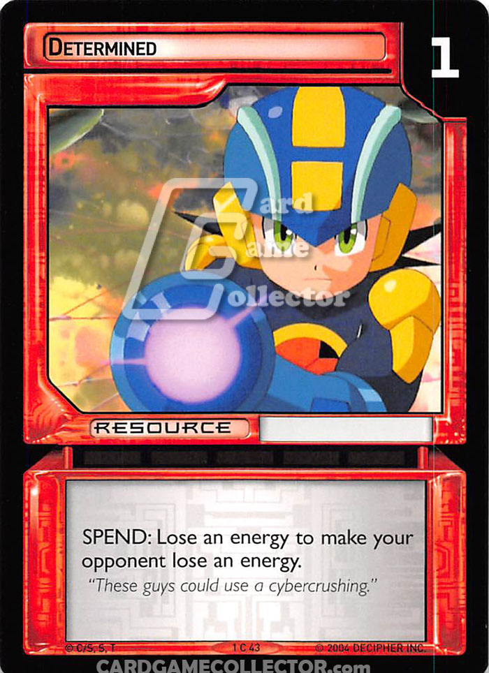 Determined : Megaman TCG