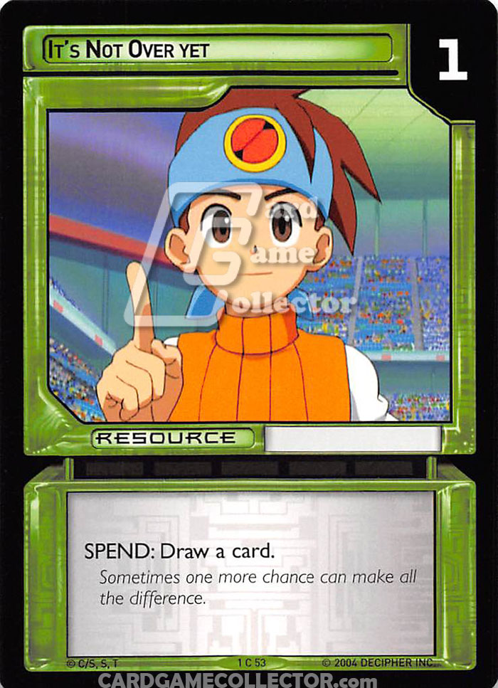 It's Not Over Yet : Megaman TCG