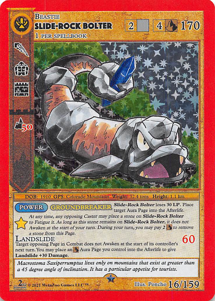 Slide-Rock Bolter : Metazoo