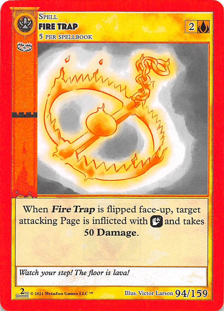Fire Trap : Metazoo