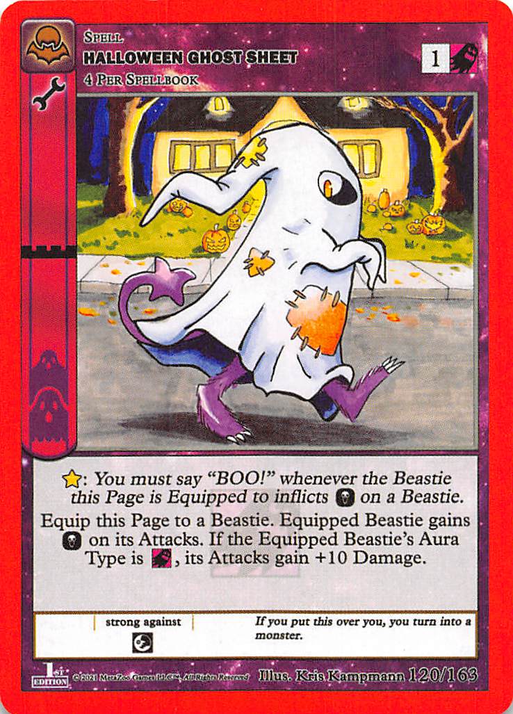Halloween Ghost Sheet : Metazoo