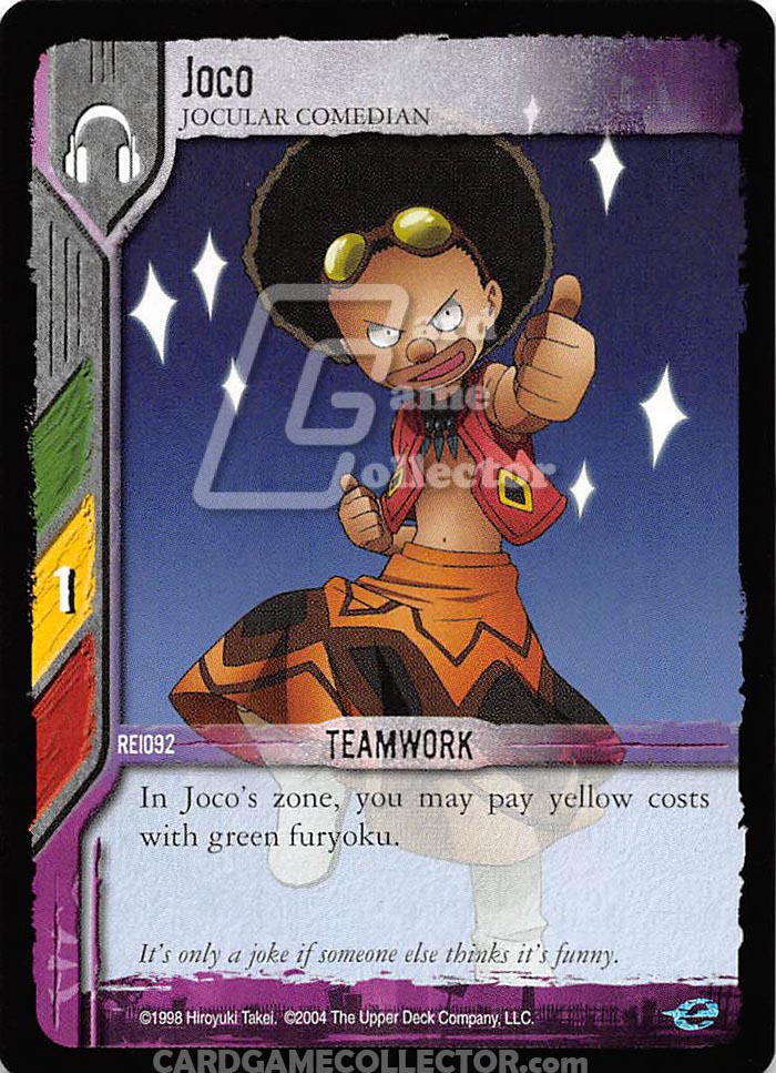 Joco, Jocular Comedian : Shaman King TCG