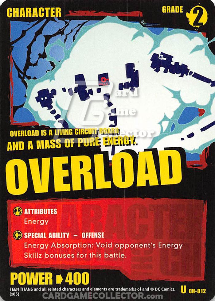 Overload : Teen Titans CCG