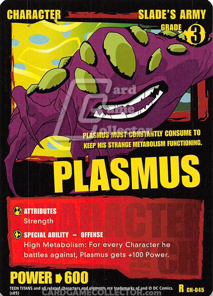 Plasmus : Teen Titans CCG
