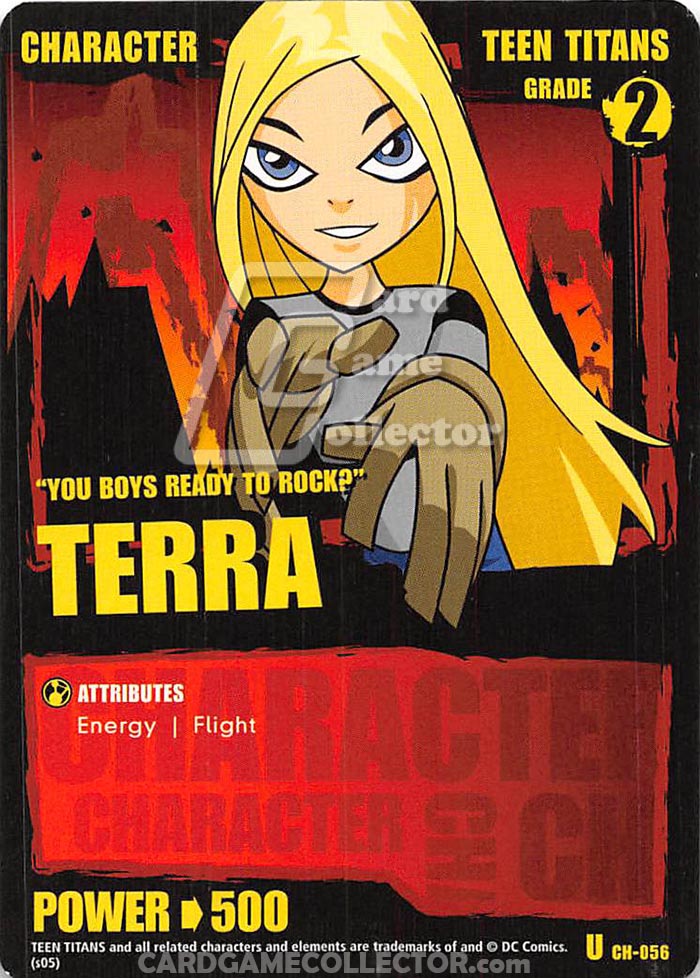 Terra : Teen Titans Collectible Card Game