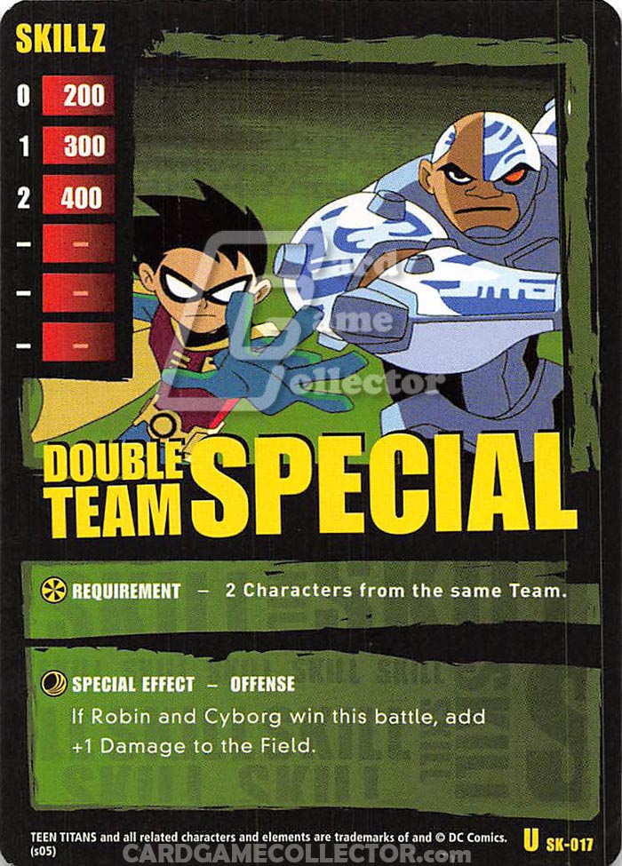 Double Team Special : Teen Titans CCG