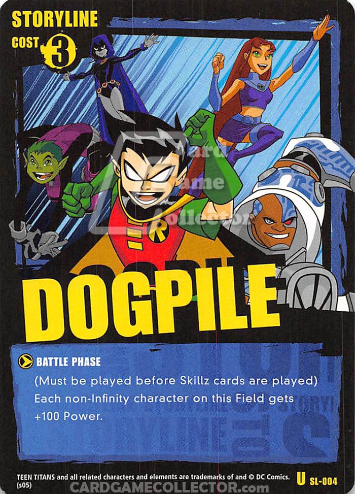 Dogpile : Teen Titans Collectible Card Game