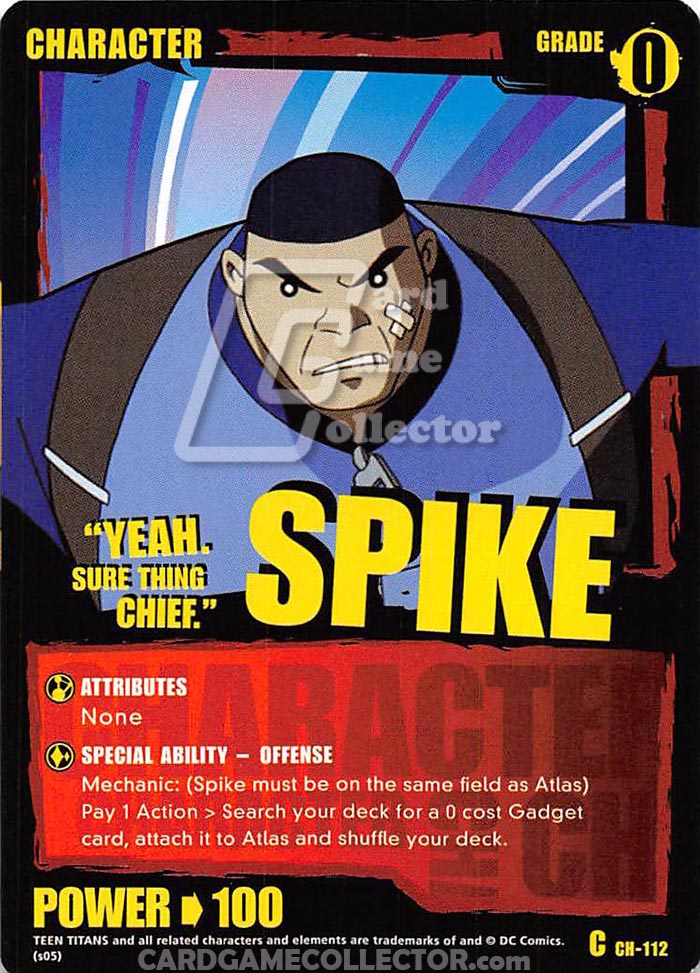 Spike : Teen Titans Collectible Card Game Spike : Teen Titans Collectible Card Game